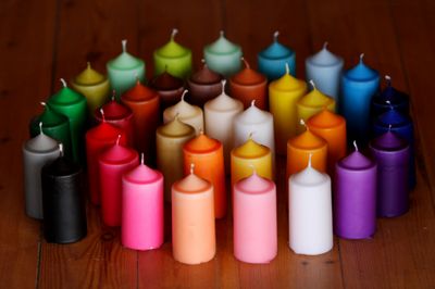 National Candle and Wax - Colour Range